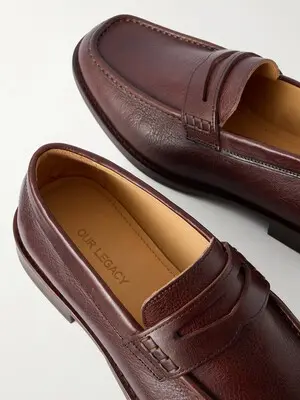 Our Legacy Leather Loafers