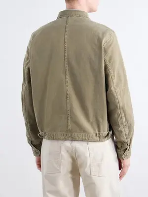 Our Legacy Machine Pigment-dyed Cotton-twill Jacket - Green