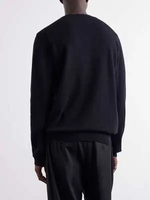 Comme Des Garçons Ribbed Wool Sweater