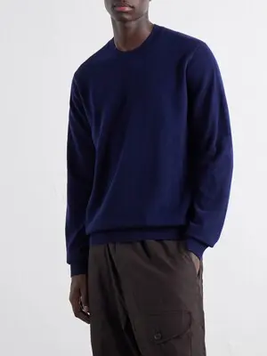 Comme Des Garçons Ribbed Wool Sweater