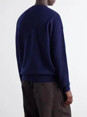 Comme Des Garçons Ribbed Wool Sweater