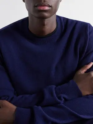 Comme Des Garçons Ribbed Wool Sweater