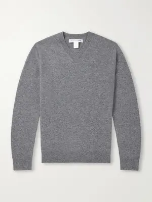 Comme Des Garçons Wool Sweater - Gray