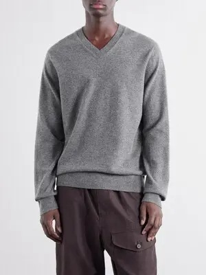 Comme Des Garçons Wool Sweater - Gray