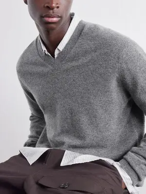 Comme Des Garçons Wool Sweater - Gray