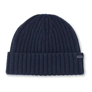 Paul & Shark Wool And Cashmere Beanie - Blue