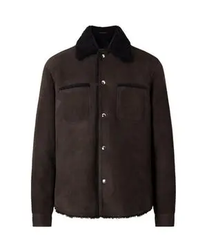 Mr P. Shearling Jacket - Brown