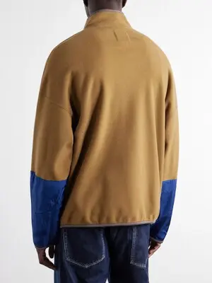 Visvim Barlow Wool-fleece Sweatshirt - Brown