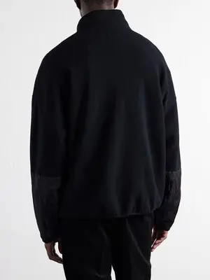 Visvim Barlow Wool-fleece Sweatshirt - Black