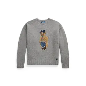 Ralph Lauren Relaxed Fit Polo Bear Sweater