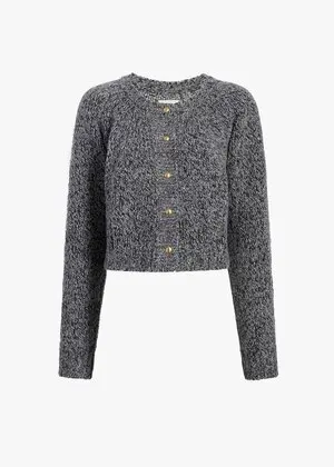 Khaite Niels Cardigan - Sterling