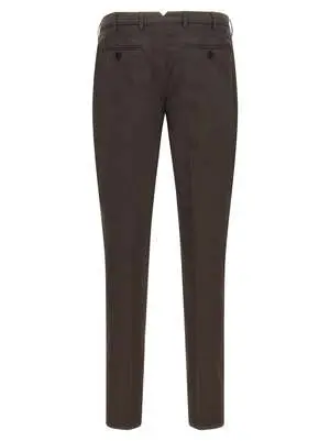 Brunello Cucinelli American Pima Cotton Pants - Brown