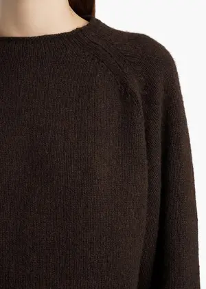 Khaite Simone Sweater - Bark