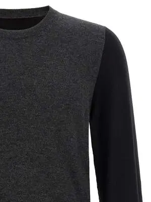 MAISON MARGIELA Two-tone Wool Sweater