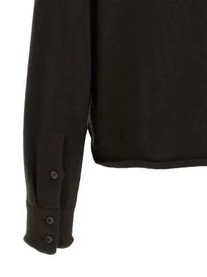 Guest In Residence Cropped Western' Shirt