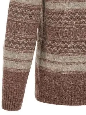 Brunello Cucinelli Nordic Jacquard' Cardigan