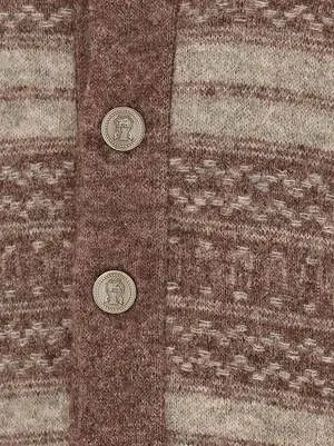 Brunello Cucinelli Nordic Jacquard' Cardigan