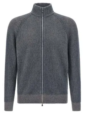 Brunello Cucinelli Vanisé Cashmere Cardigan - Blue