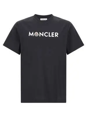 Moncler Front Logo Print T-shirt