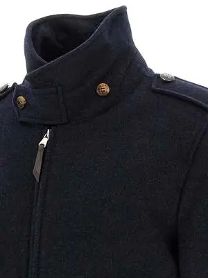 Brunello Cucinelli Cashmere Bomber Beaver