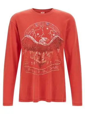 DIESEL® T-geri-ls' T-shirt - Red