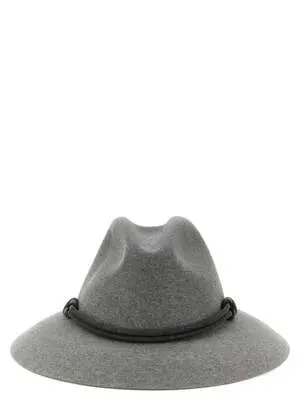 Brunello Cucinelli Felt Hat - Gray