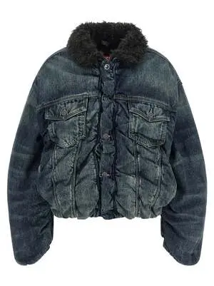 DIESEL® D-curly-fsj1' Jacket - Blue