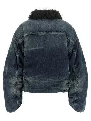 DIESEL® D-curly-fsj1' Jacket - Blue