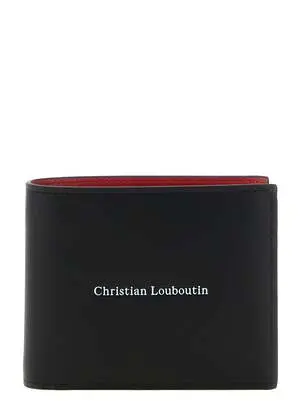 CHRISTIAN LOUBOUTIN Canopy' Bi-fold Wallet - Black