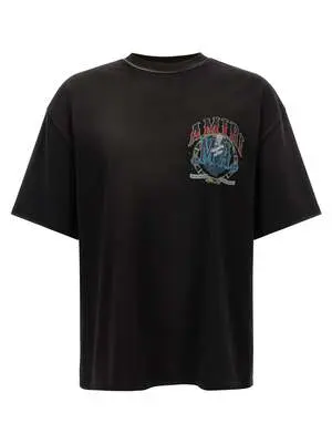 Amiri Crystal Hollywood' T-shirt - Black
