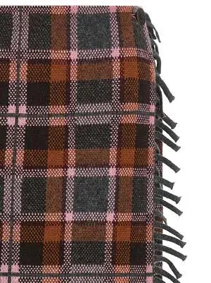 Guest In Residence Tartan Wrap' Skirt