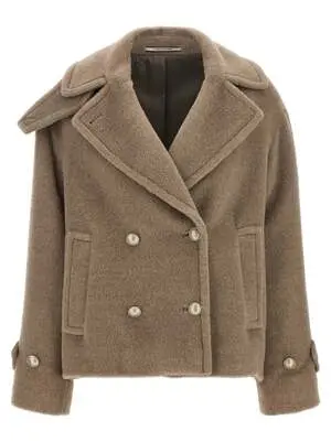 Tagliatore Sheila' Coat - Cream