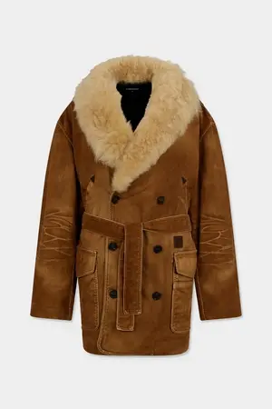 Dsquared2 Carpenter2 Coat - Red
