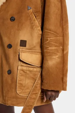 Dsquared2 Carpenter2 Coat - Red