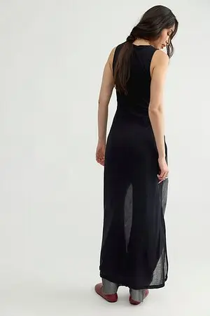 Free People Ava Maxi Top - Black