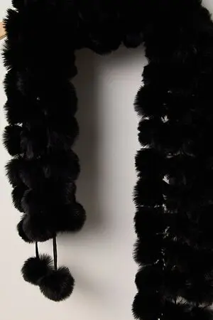 Free People Kiss Kiss Pom Scarf