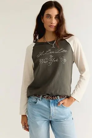 RAGABOND Love Letters Raglan Tee