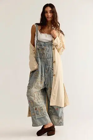 MAGNOLIA PEARL Benjamin Wide-leg Overalls