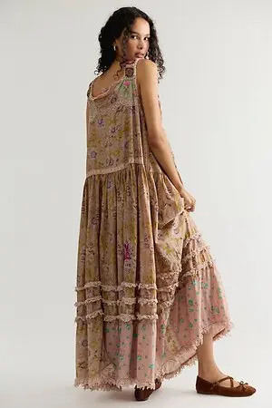 MAGNOLIA PEARL Taya Slip Maxi Dress - Rose