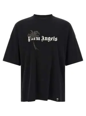 Palm Angels Palm Drift' T-shirt - Black