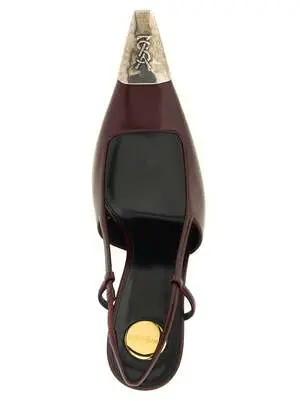 Saint Laurent Jeanne' Slingback - Multicolor