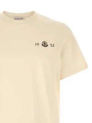 Moncler Logo Patch T-shirt - White