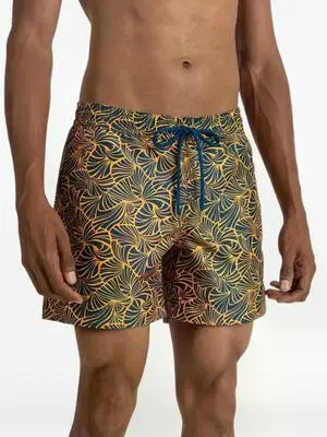 PRINCE & BOND Easton Rio Print Swim Shorts