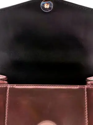 BVLGARI Serpenti Forever Top Handle Bag Patent Small Satchel