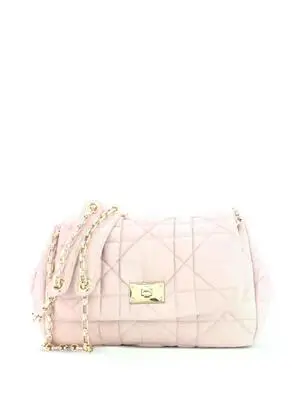 Dior Milly La Foret Handbag Cannage Quilt Lambskin Small Shoulder Bag - Pink