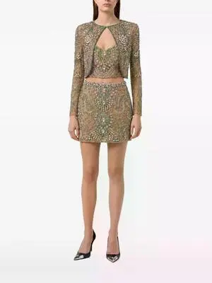 Philipp Plein Crystal-embellished Jacket