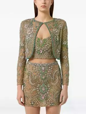Philipp Plein Crystal-embellished Jacket
