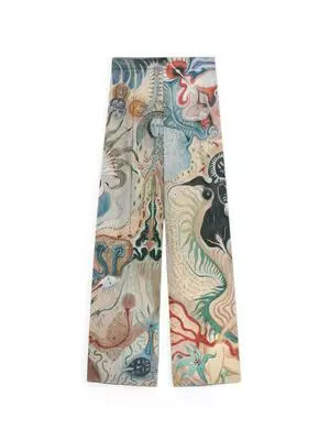 ENDLESS JOY Eternal Squid Wide-leg Trousers