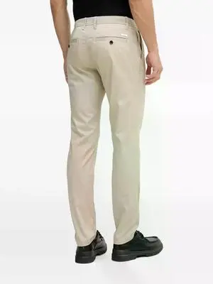 Armani Exchange Logo-plaque Slim-fit Trousers