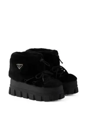 Prada Shearling Après-ski Boots